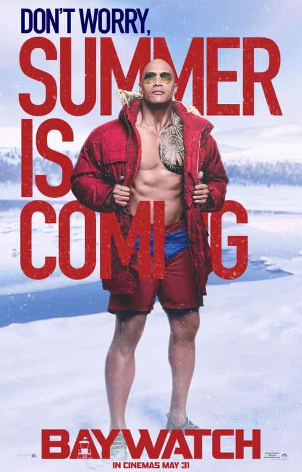 BAYWATCH Character Posters Remind Us That Summer is Coming | Film Pulse