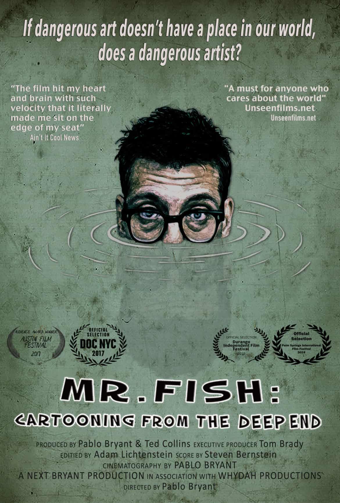 Slamdance 2018: MR. FISH: CARTOONING FROM THE DEEP END Review | Film Pulse